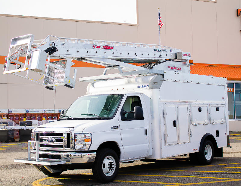 45' Bucket Van for Rent - Utility Sales & Service | USSI Rentals