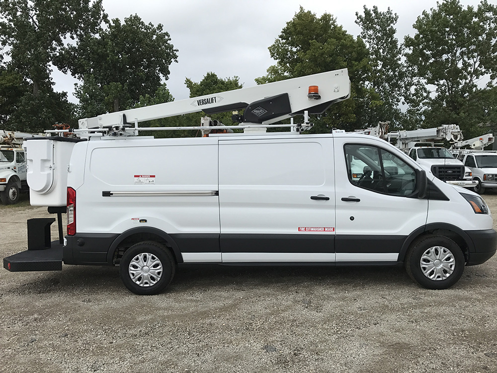 34' Bucket Van for Rent - Utility Sales & Service | USSI Rentals