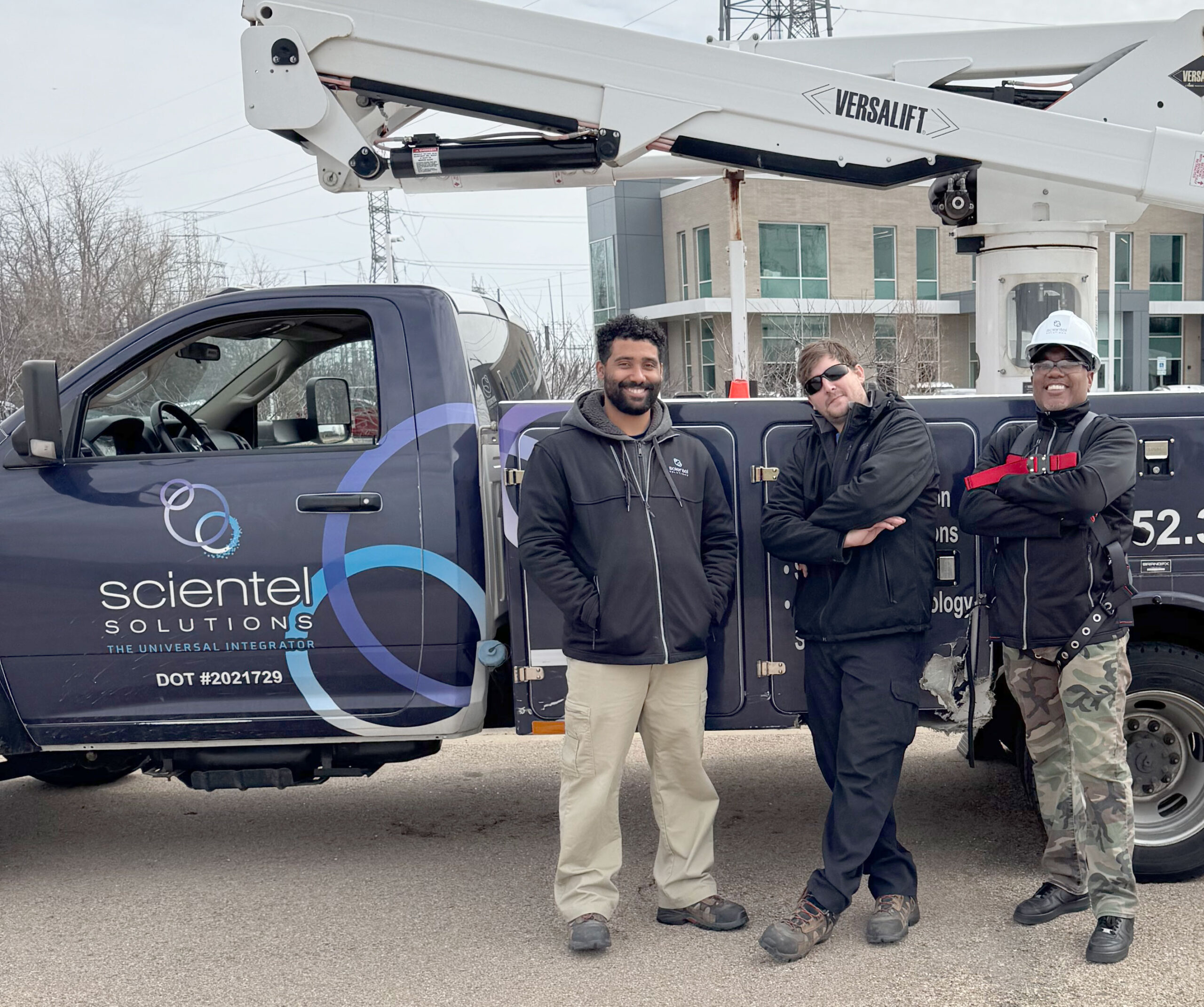 USSI Conducts Aerial Lift Training for Scientel Solutions - Utility Sales & Service | USSI Rentals